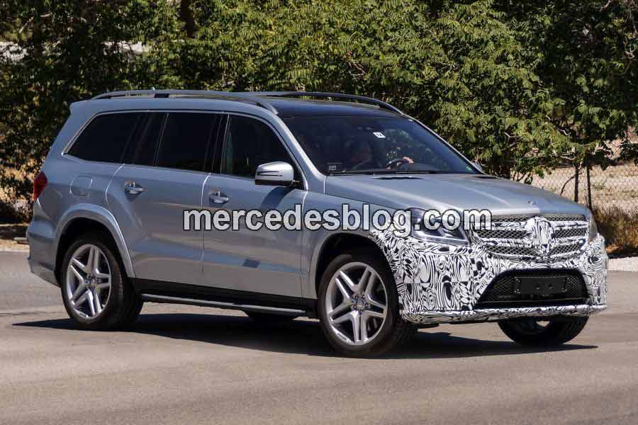 Mercedes GL facelift surprins in SUA - MercedesBlog.ro